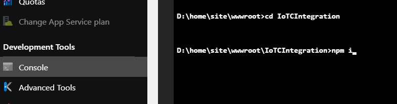 Internal Server Error after deployment (after Console moved)... · Issue #51 · Azure/iotc-device ...