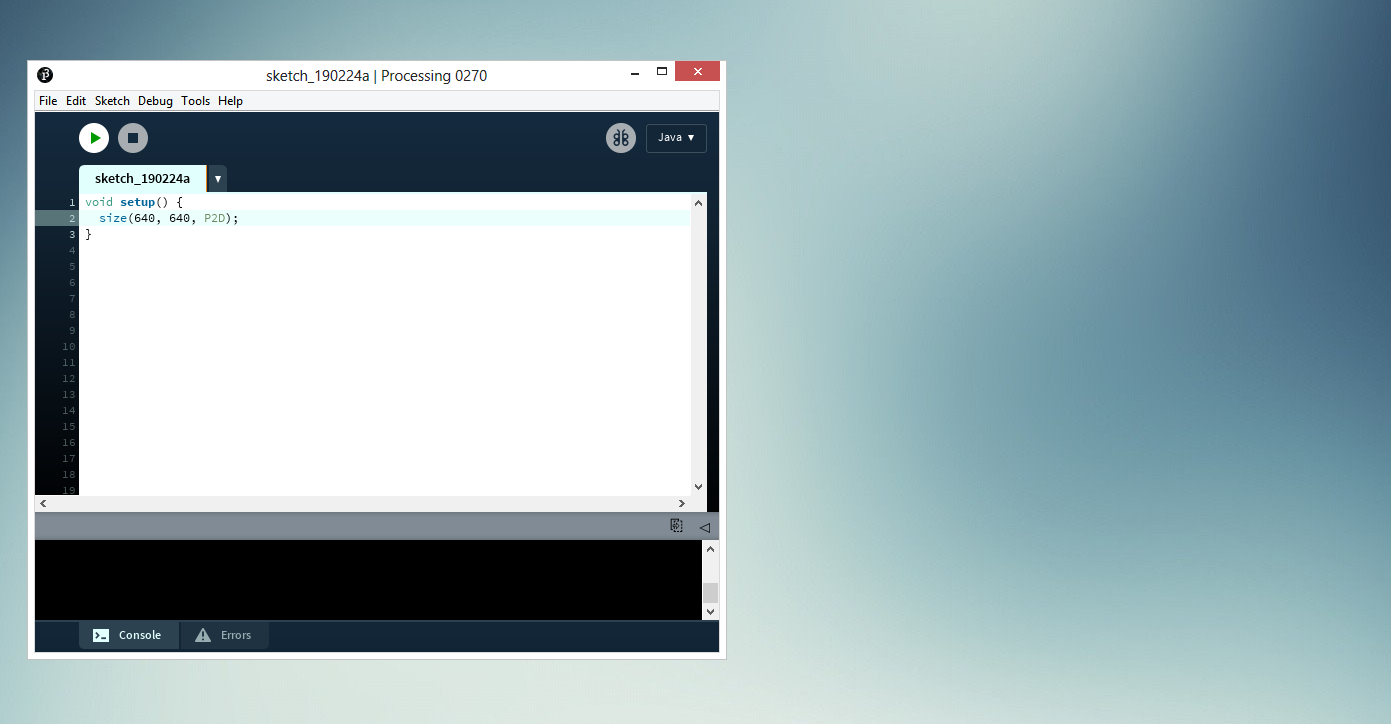 Sketch not running on P2D and P3D · Issue #5802 · processing/processing · GitHub