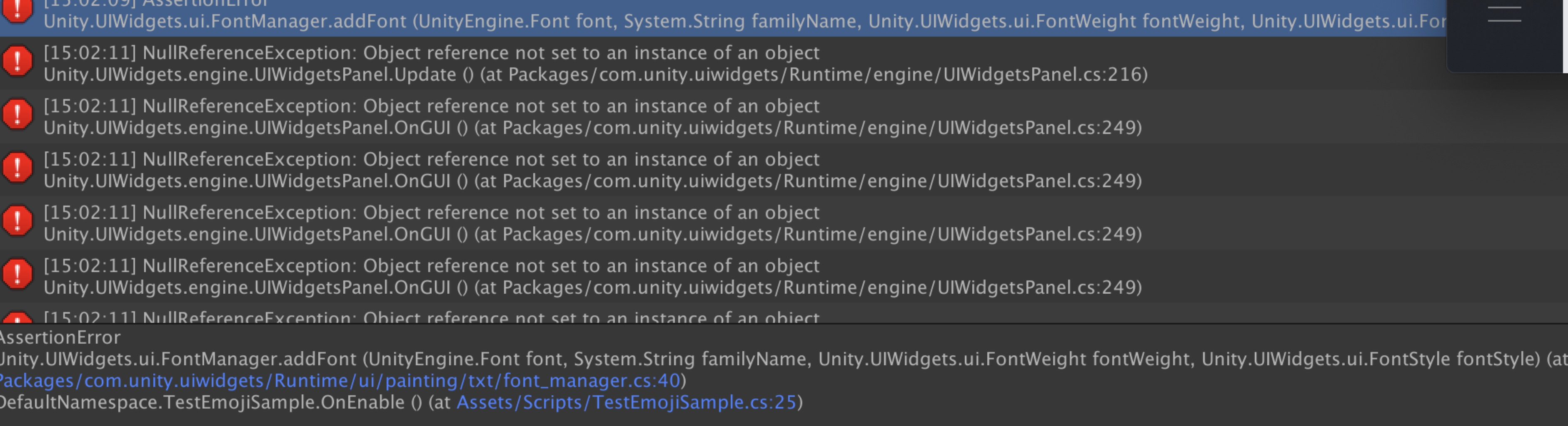 Cannot Find Font Error After Updating To The Latest Dev Branch · Issue