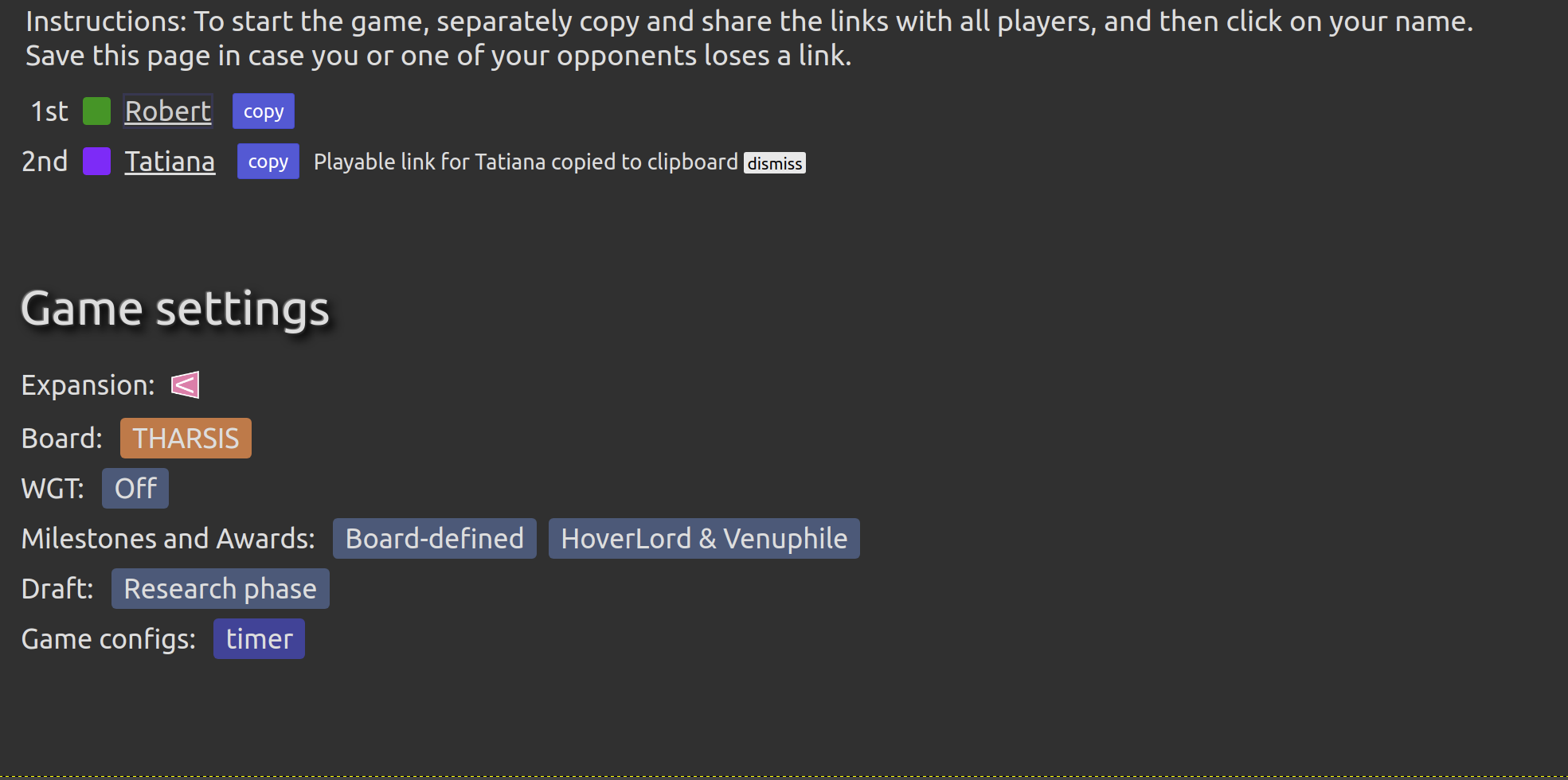 New Game Not Using Venus Showed Venus Milestones And Awards In Setup · Issue 2874 