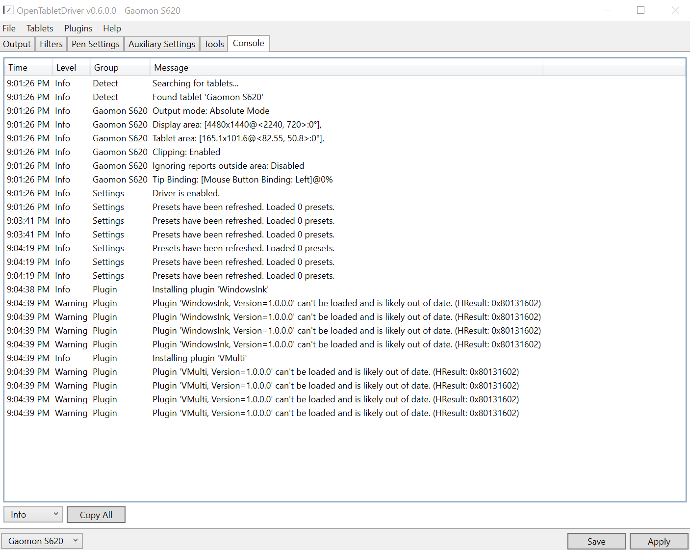 Can't seem to install WindowsInk · OpenTabletDriver OpenTabletDriver · Discussion #1964 · GitHub