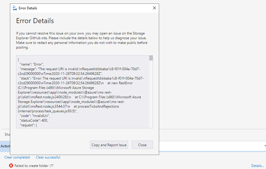 The empty ADLS Gen2 folder disappears after using the character '?' to rename it · Issue #3820 ...