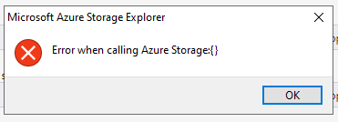 An error occurs when using an access policy to generate a SAS for one ADLS Gen2 blob container ...