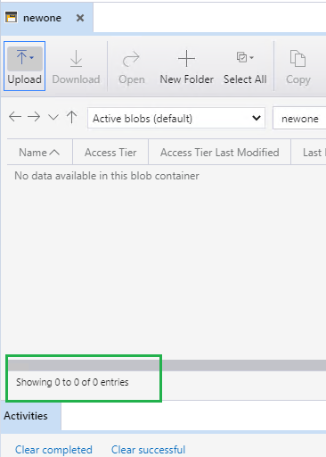 There are no status strings in the editor of one blob container · Issue ...