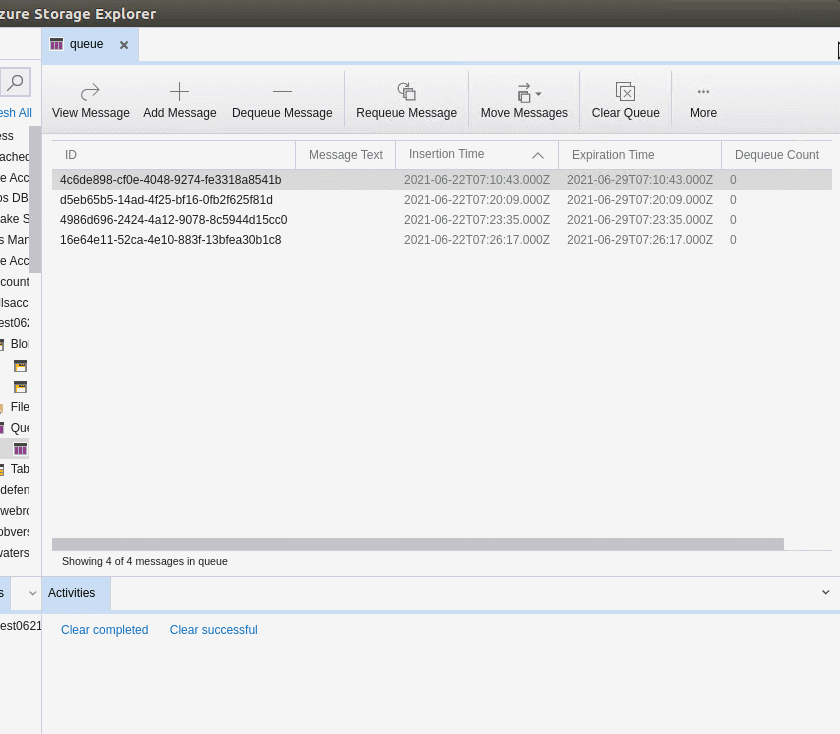 The dialog which is opened by dragging and dropping a toolbar button ...