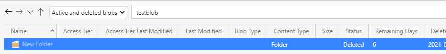 The ADLS Gen2 folder displays as a soft-deleted block blob after soft deleting it · Issue #4672 ...