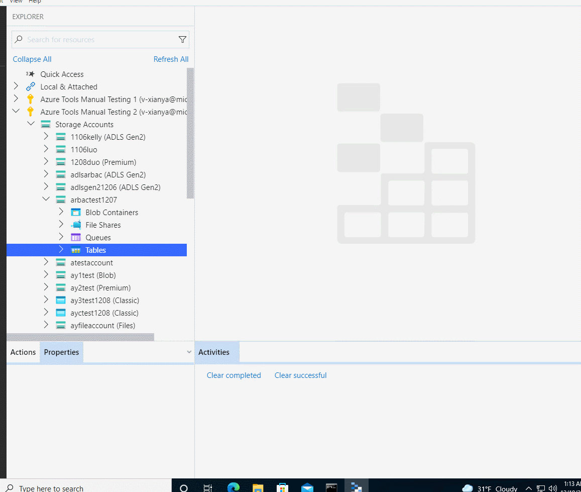 The new added CORS rule doesn't display when opening the 'CORS Settings' dialog at the first ...