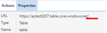 Miss the table name in the URL of one table · Issue #5410 · microsoft ...