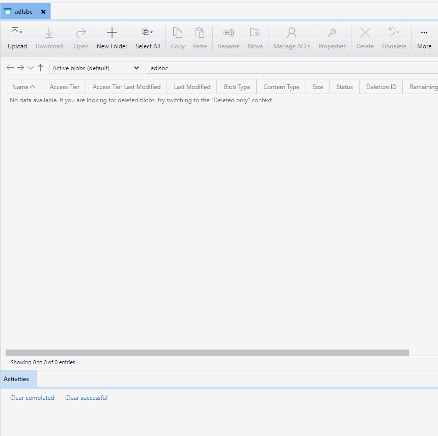 Can split more than one tab for one ADLS Gen2 explorer · Issue #5603 · microsoft ...