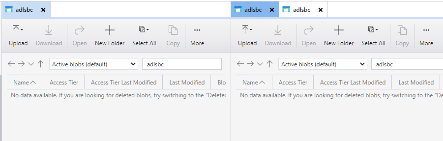 Can split more than one tab for one ADLS Gen2 explorer · Issue #5603 · microsoft ...