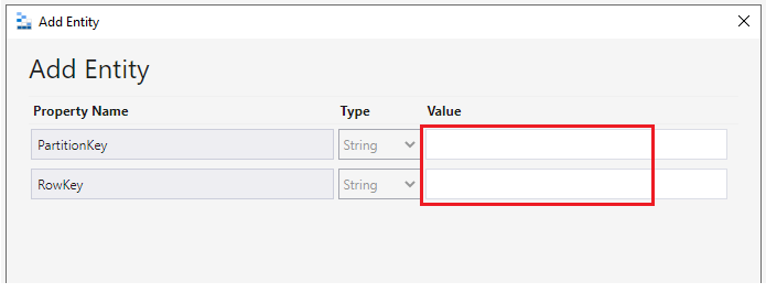 There is no clue message in the initial PartitionKey and RowKey Value boxes · Issue #5914 ...