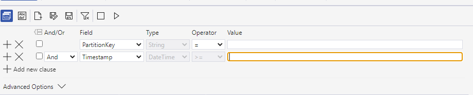 The Value Of The Timestamp Selected From Custom Timestamp Query Dialog Doesnt Display Under