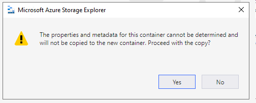 There Is A Prompt Dialog When Pasting One Deleted Blob Container · Issue 6161 · Microsoft