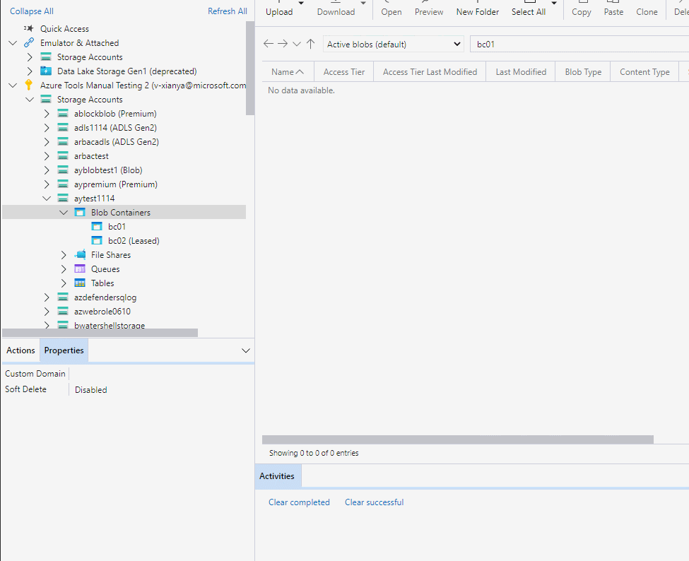 The Secondary Blob Container Of One Leased Blob Container Doesnt Show As Leased · Issue 6278