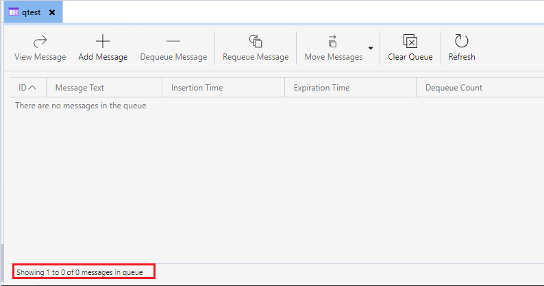 The description of the status string is incorrect for one empty queue · Issue #6573 · microsoft ...
