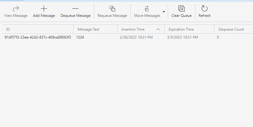 The Selected Message Is Still Selected After Refreshing The Queue Explorer · Issue 6590