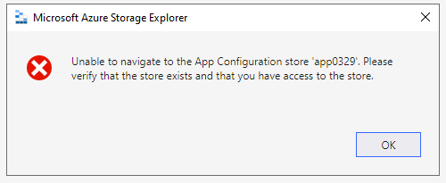 An error dialog pops up when using direct link to open one app configuration · Issue #6715 ...