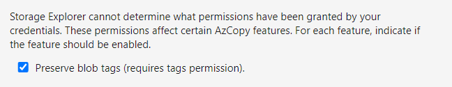 Fail To Clone One Blob Under An Azure Ad Attached Blob Container With Storage Blob Data