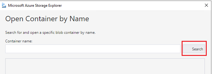 There is no search icon in 'Search' button on the 'Open Container by Name' dialog · Issue #6796 ...