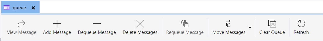 It would be better to add a "Select All" action to the toolbar of the queue explorer · Issue ...