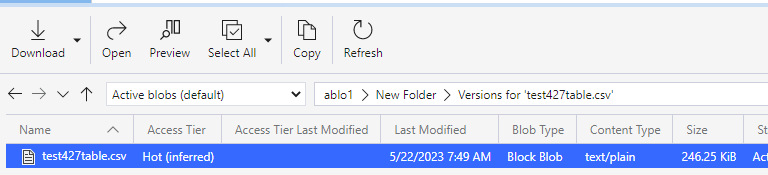 The context view shows as blank if the string on the address bar got changed for one Azure AD ...