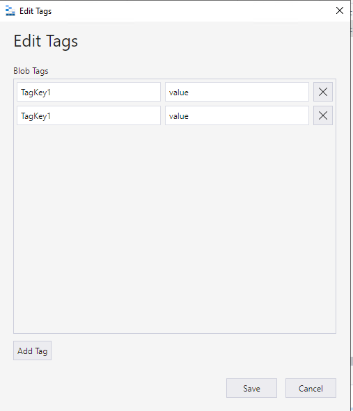 No error occurs when adding two tags with the same key on 'Edit Tags' dialog · Issue #7003 ...
