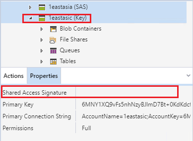 An extra property ‘Primary Key’ shows for one attached account with SAS · Issue #678 · microsoft ...