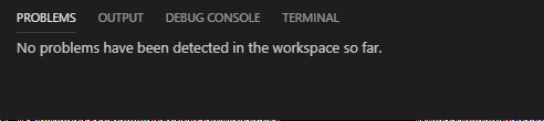 No problems have been detected when opening the file errors.jsonc · Issue #166 · microsoft ...