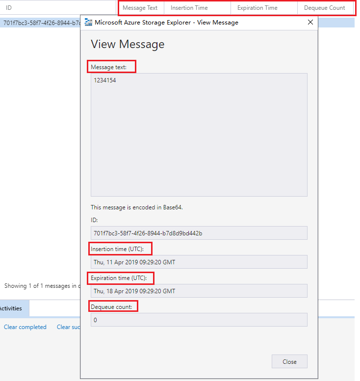 Keep consistent between queue editor and View Message dialog · Issue #1285 · microsoft ...