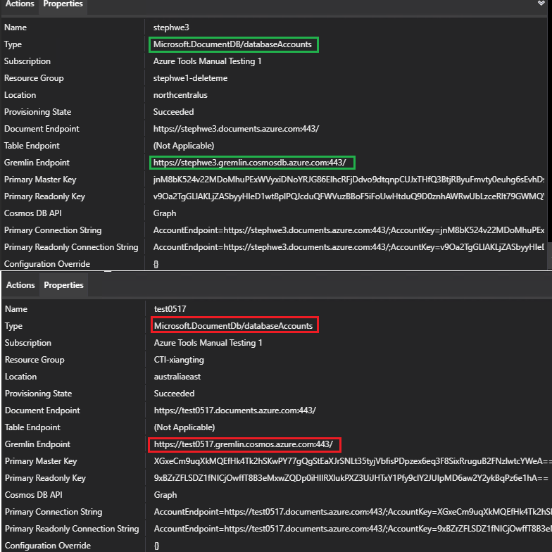 The 'Add New Param' button is truncated on 'Execute Storage Procedure' dialog for graph account ...