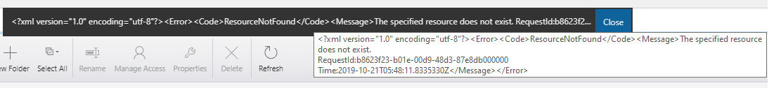 An error occurs when expanding ADLS Gen2 Blob Containers node · Issue #2115 · microsoft ...