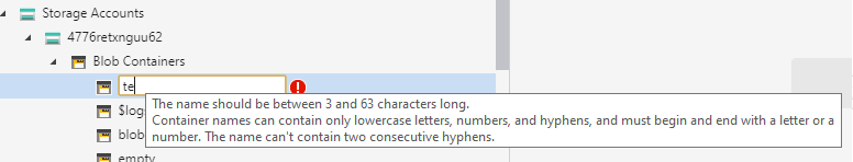 The warning message is not localized when typing one invalid blob container name · Issue #2210 ...
