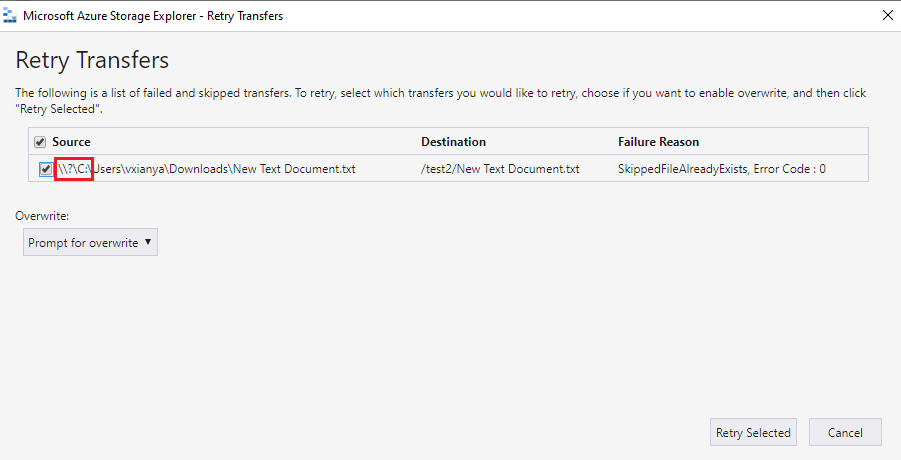 A strange symbol shows on Retry Transfers dialog · Issue #2273 ...