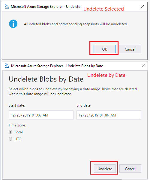 Keep a consistent button name between undelete dialog · Issue #2483 · microsoft ...