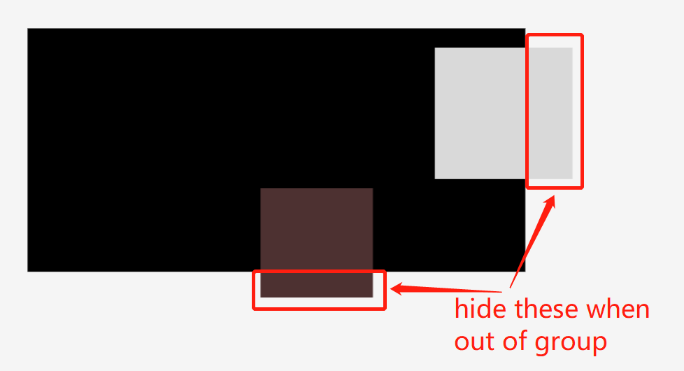 how to clip or hide the part of object inside a group? · fabricjs fabric.js · Discussion #8647 ...
