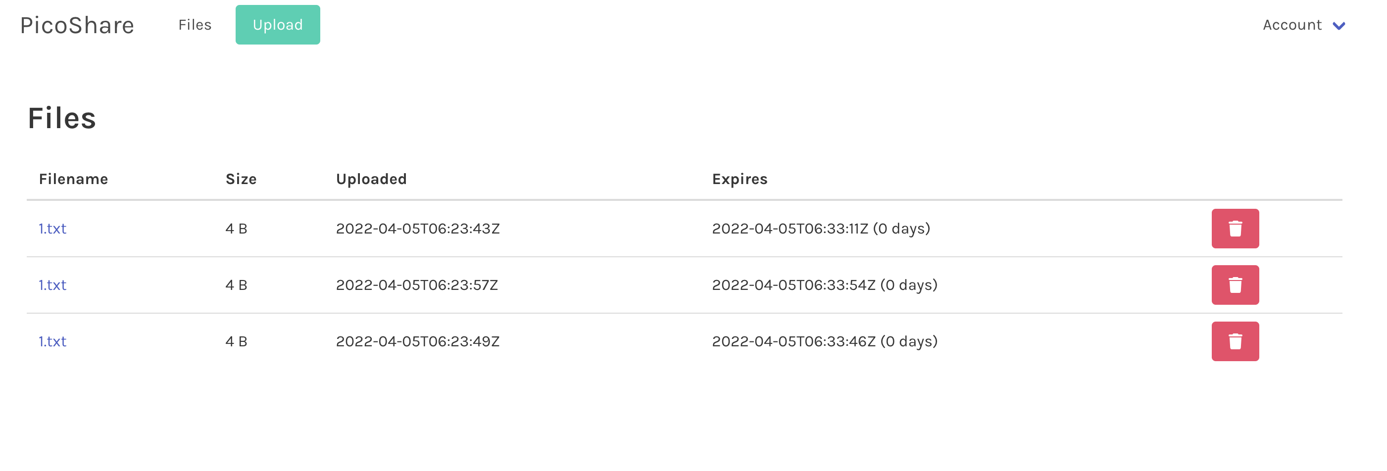 [Demand] Can provide a list of historical files on the page · Issue ...