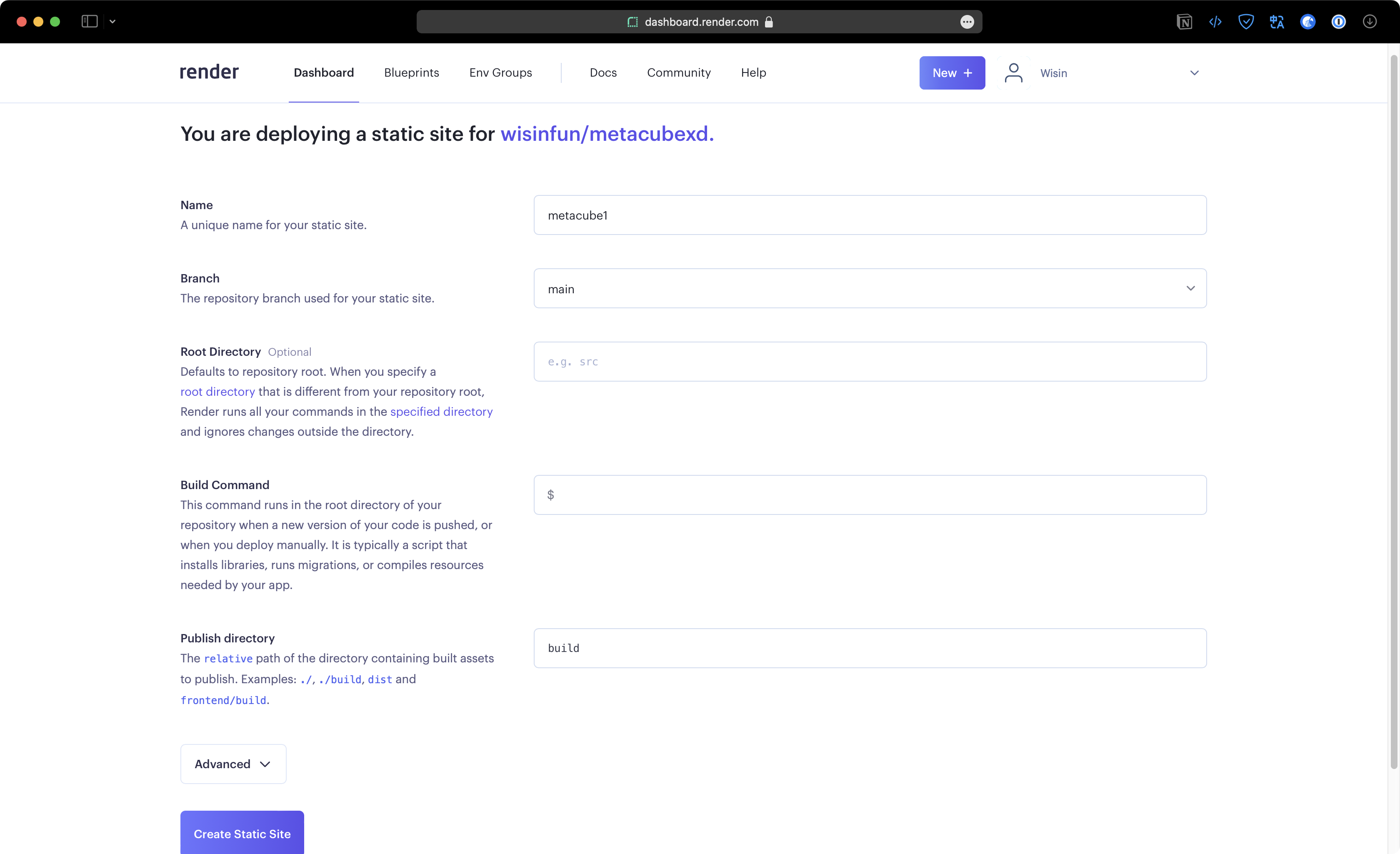 请教下大佬们，metacubexd如何部署到render中 · Issue #369 · MetaCubeX/metacubexd · GitHub