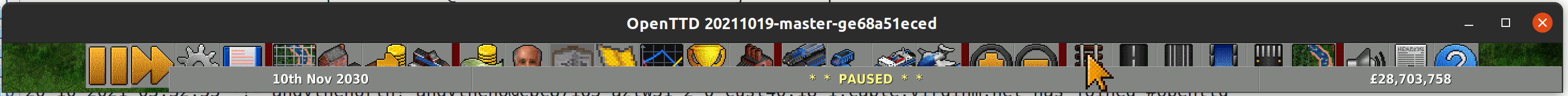 [Crash]: Clicking any building buttons in the top menu crashes the game if window height is too ...