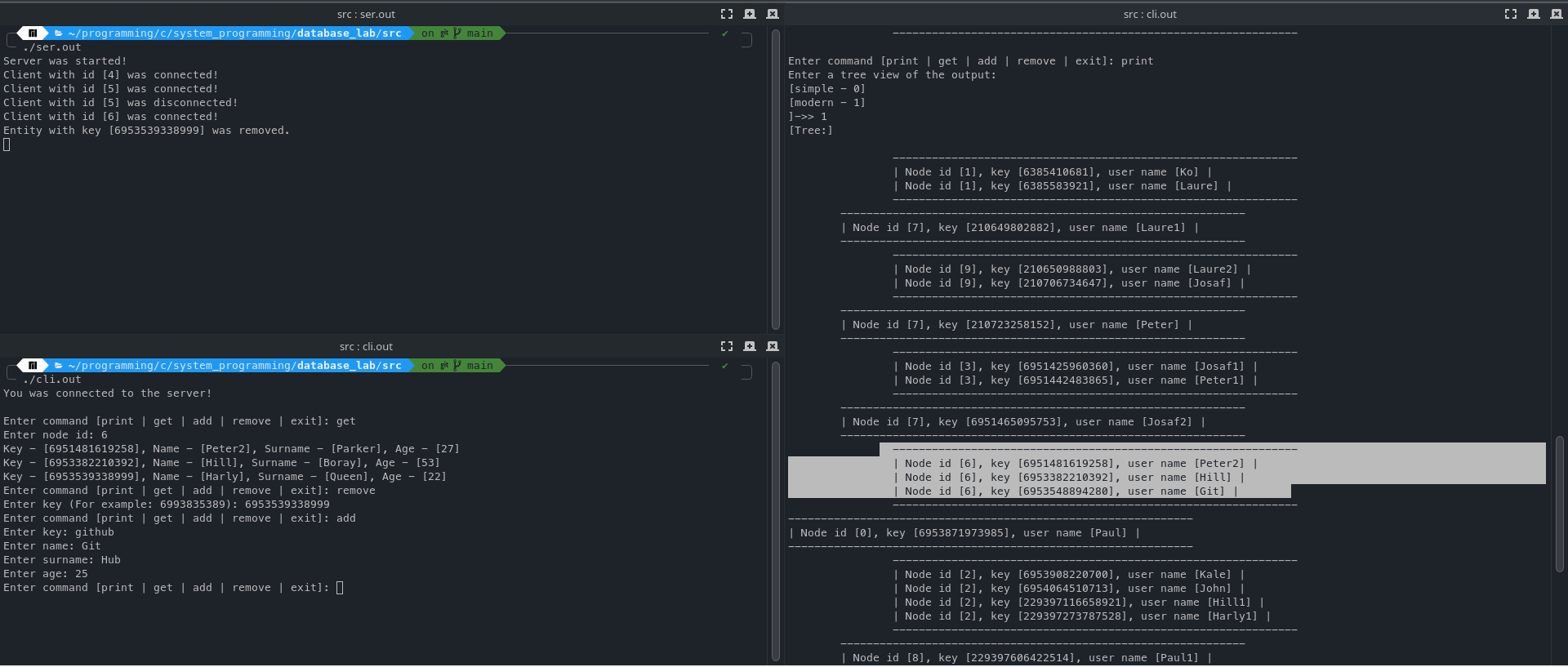 GitHub - Laynholt/btree_database