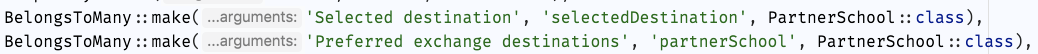Pivot Fields Are Not Shown On Overview When Using Multiple Belongstomany Relationships For Same