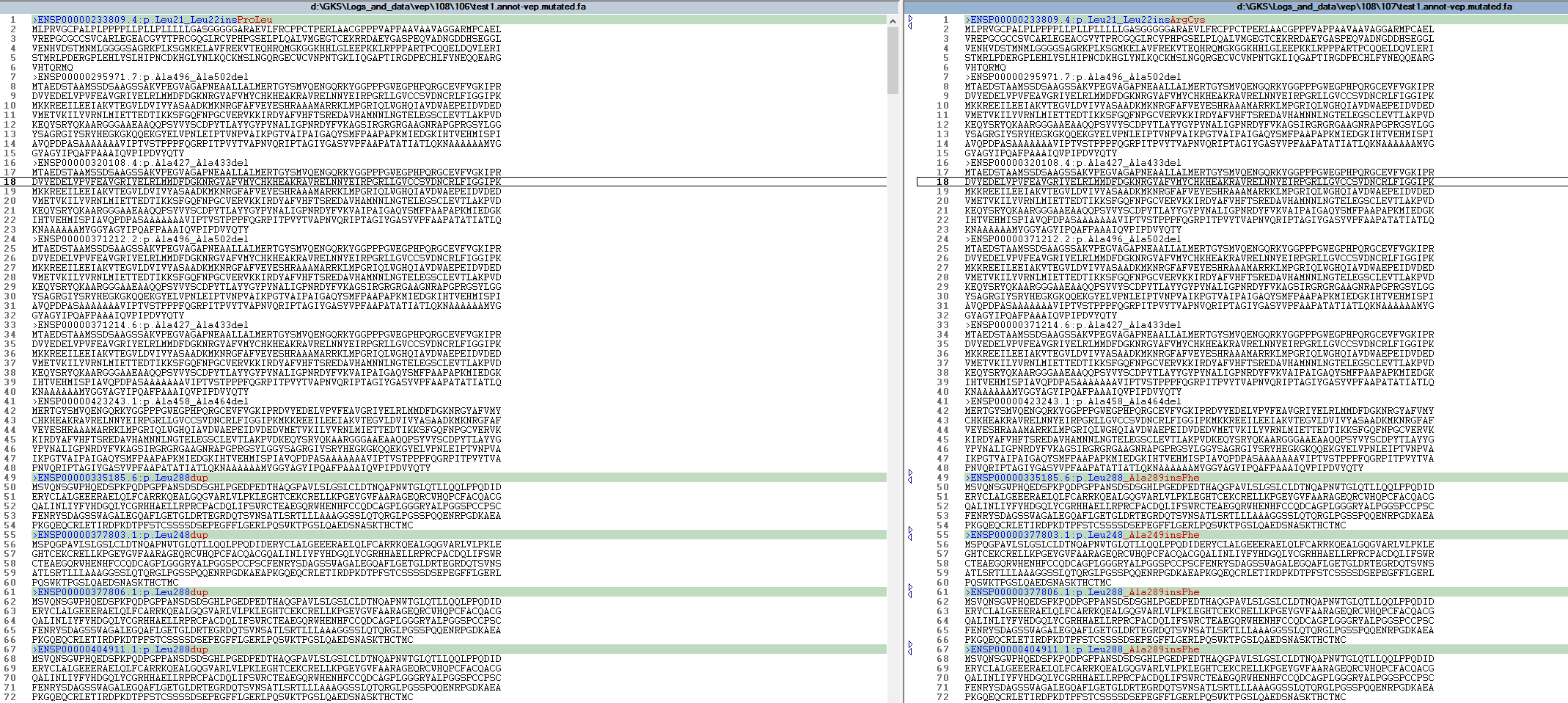 Changes in transcript names between VEP 106 and 108 · Issue #1350 · Ensembl/ensembl-vep · GitHub