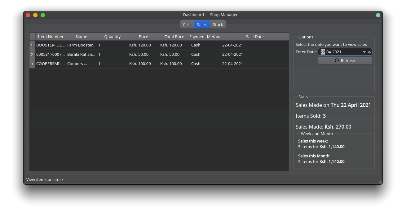 GitHub - krivahtoo/stockmanager: A Qt5 program to manage stocks of a shop