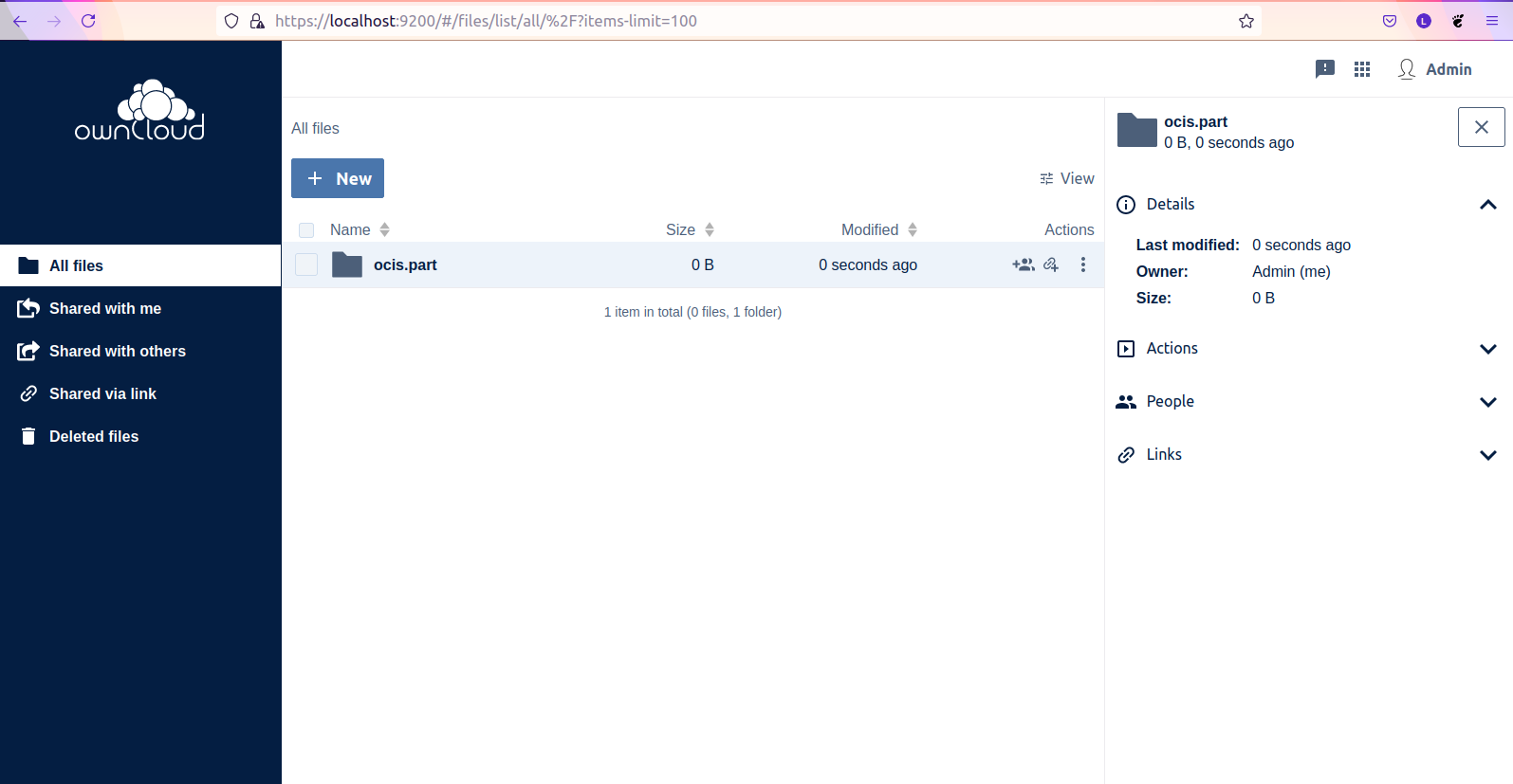 [QA] Cannot create folder with .part in the folder name · Issue #5518 · owncloud/web · GitHub
