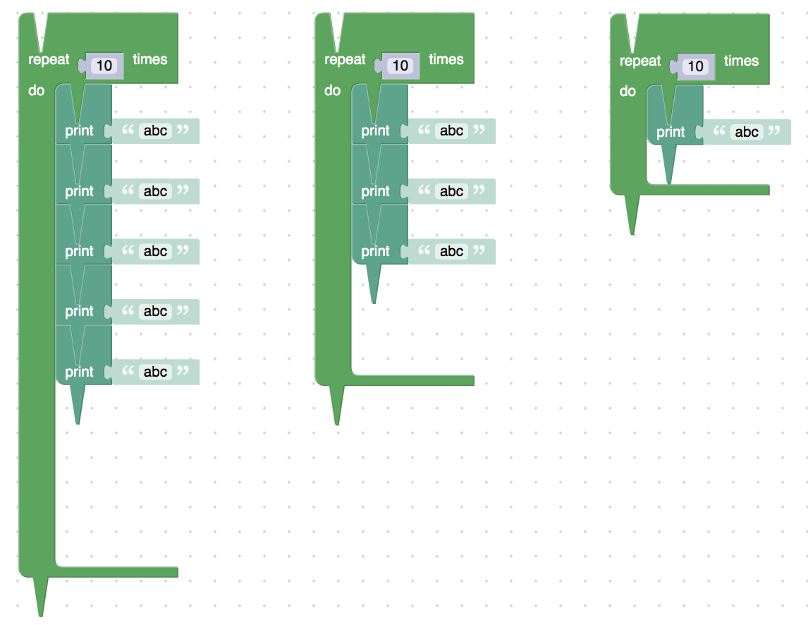 Space below a child block in a statement input varies based on number of child blocks · Issue ...