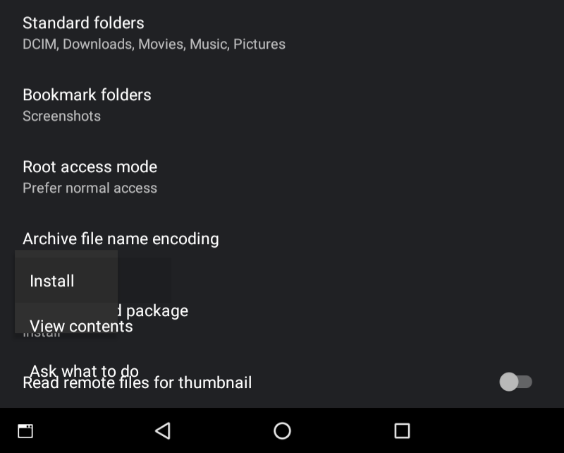 Transparent background of options in android 6 · Issue #403 · zhanghai/MaterialFiles · GitHub