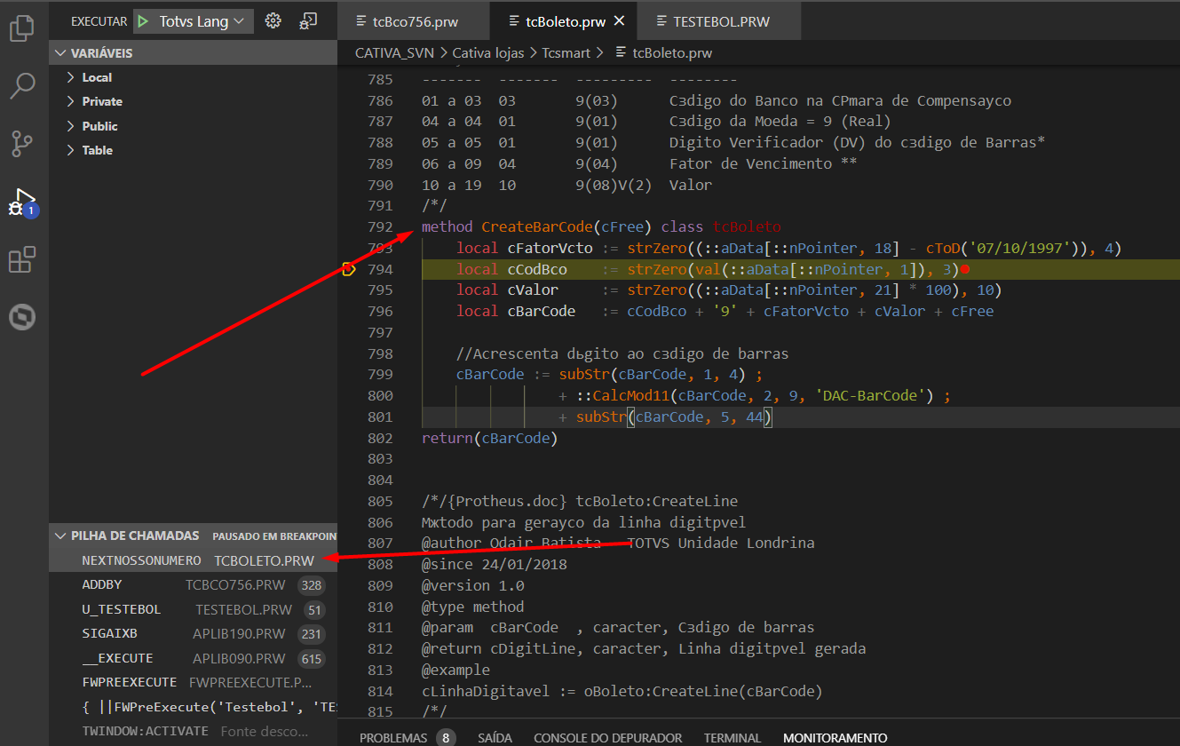 Breakpoint não funciona no VSCode · Issue #430 · totvs/tds-vscode · GitHub