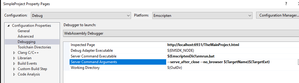 Debug breakpoints are disabled · Issue #9 · nokotan/VSExtForEmscripten · GitHub