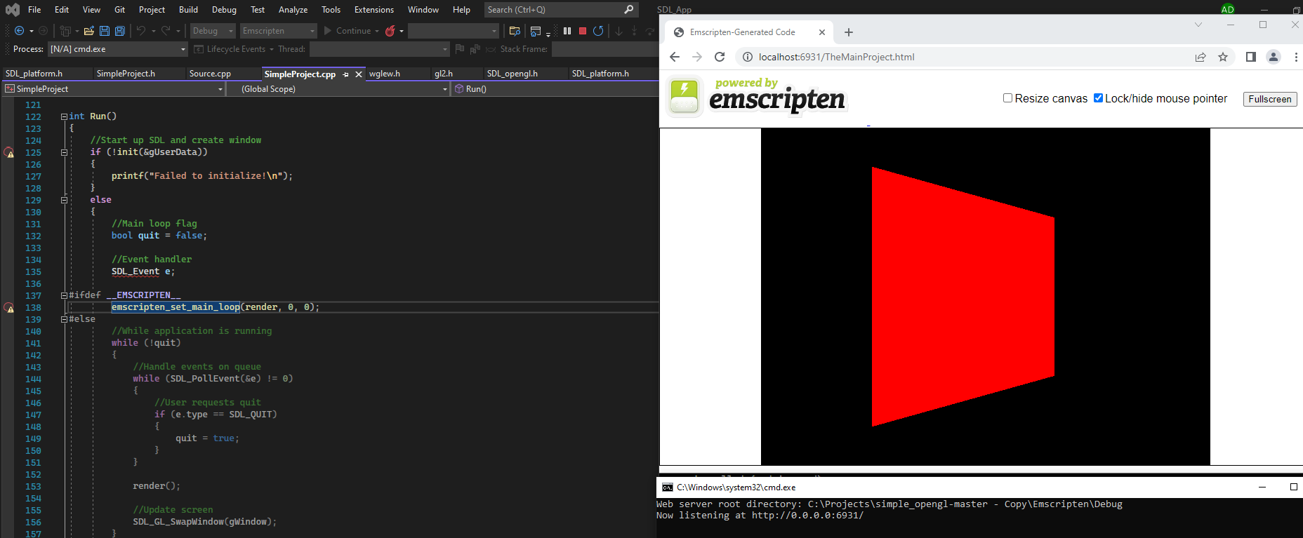 Debug breakpoints are disabled · Issue #9 · nokotan/VSExtForEmscripten · GitHub