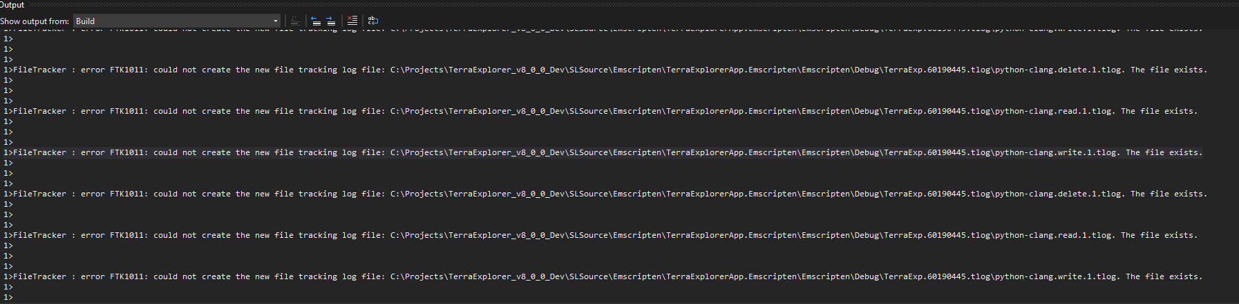 Many FileTracker Errors · Issue #30 · nokotan/VSExtForEmscripten · GitHub