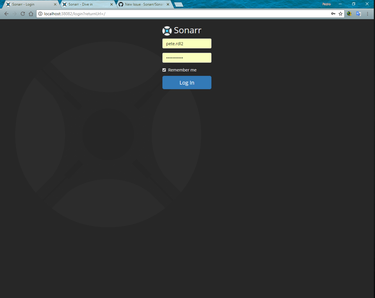 login Sonnar · Issue #2695 · Sonarr/Sonarr · GitHub